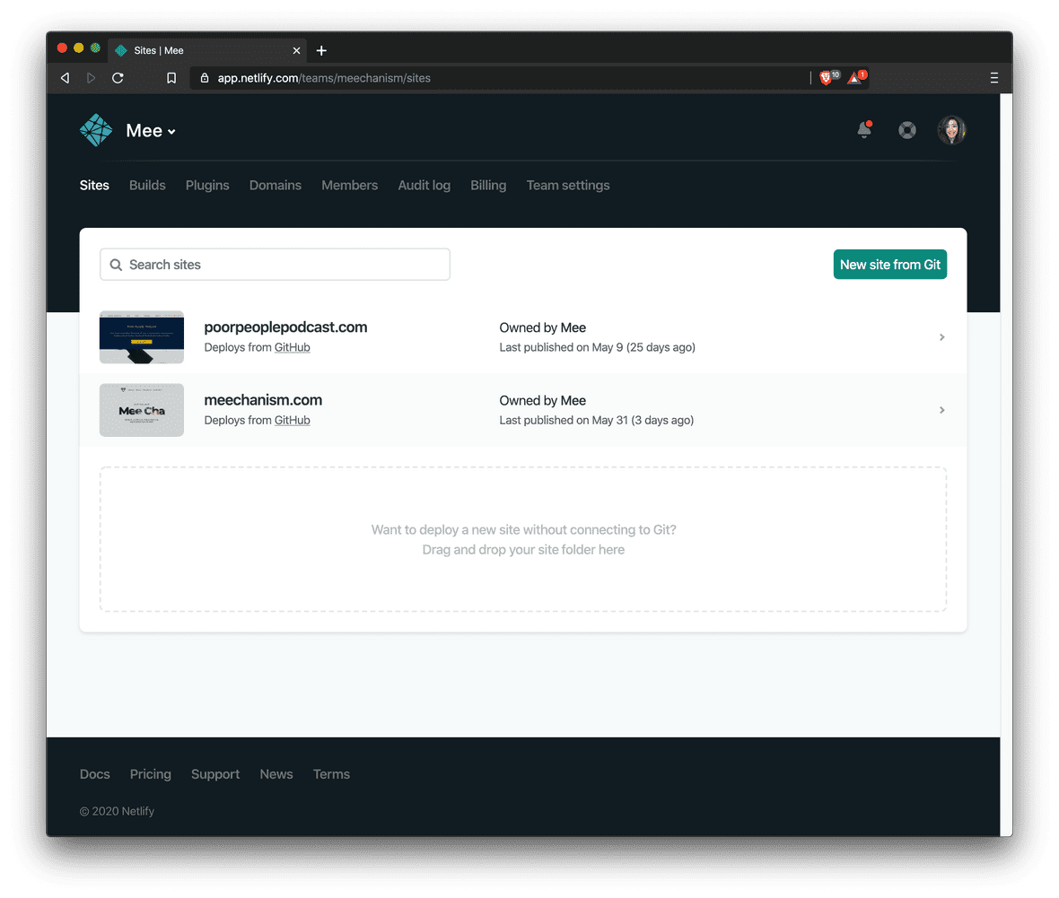 Adding a domain to netlify | Meechanism
